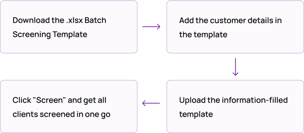 UI/UX Design for Screening Module | RapidAML
